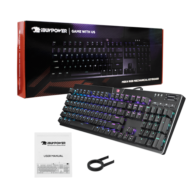 iBUYPOWER MEK 4 Mechanical Gaming Keyboard (Brown Switches)